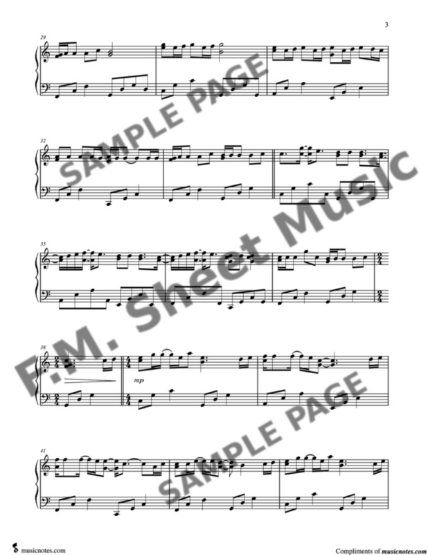 Memories Intermediate Piano By Maroon 5 Fm Sheet Music Pop 8384